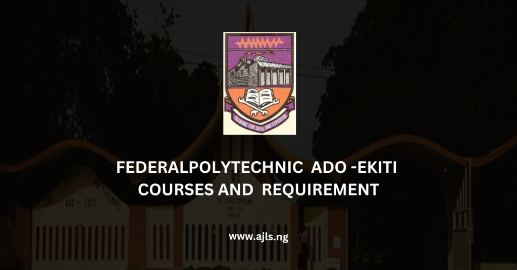Federal Polytechnic Ede HND Admission Form 2025/2026 - AJLS