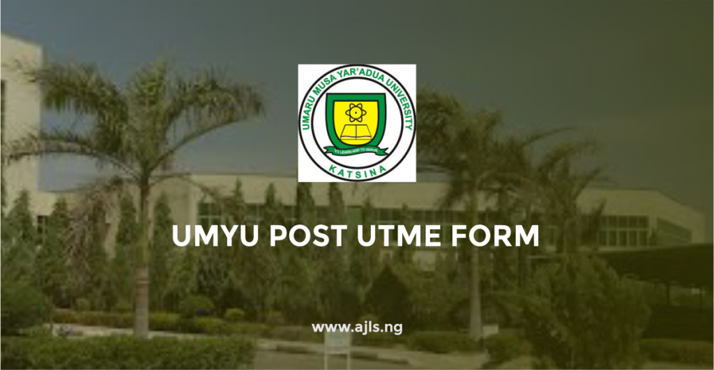 Federal Polytechnic Nasarawa Post UTME Form 2025/2026 - AJLS