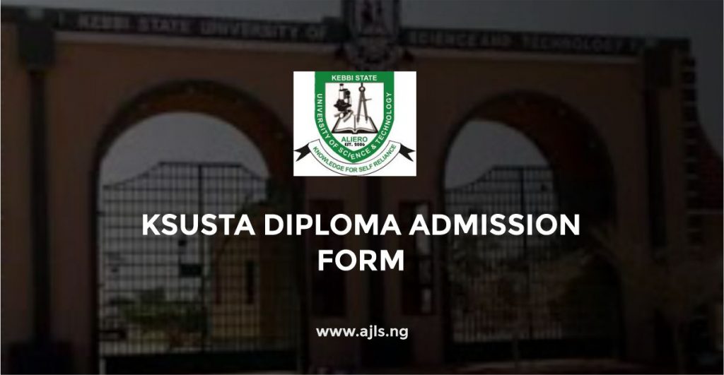 KSUSTA Diploma Admission Form 2024/2025 - AJLS