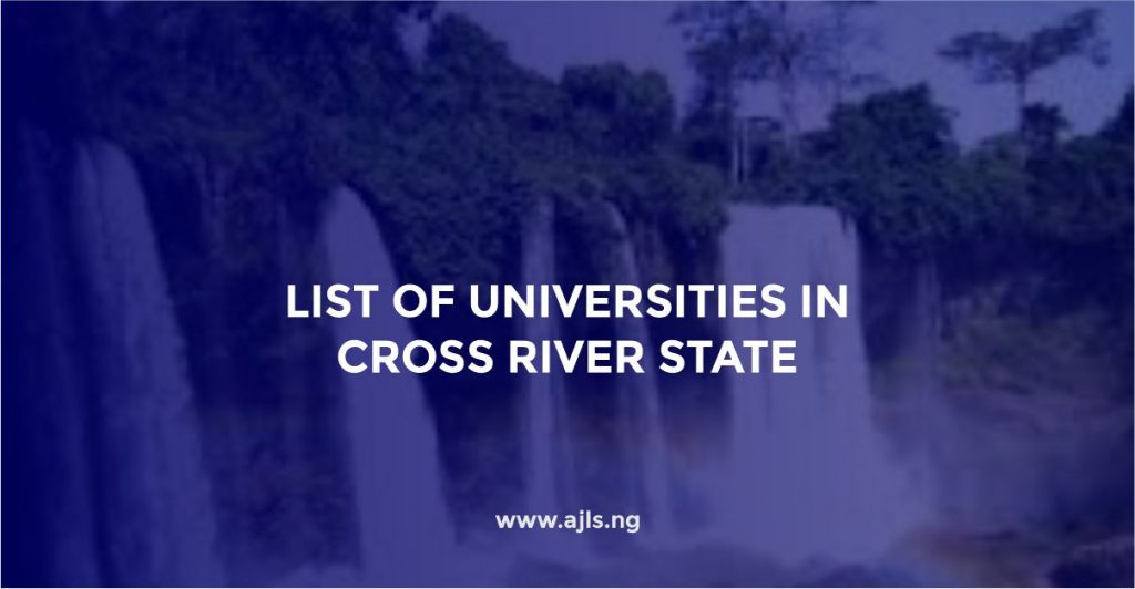 Complete List of Universities in Cross River State - AJLS